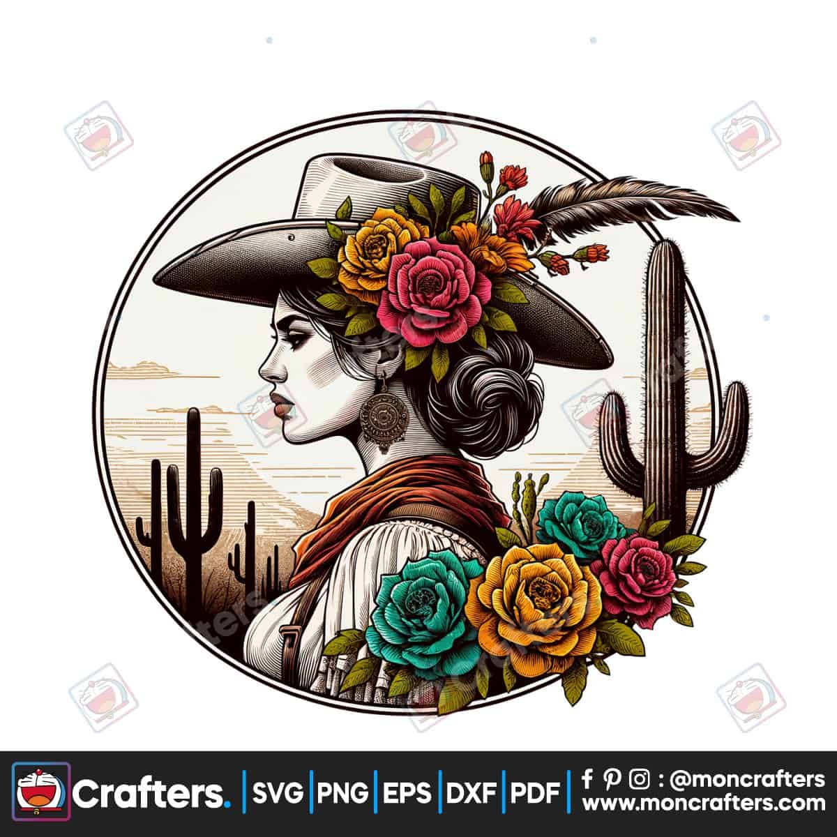 Western Sublimation Design PNG Digital Download Instant Download