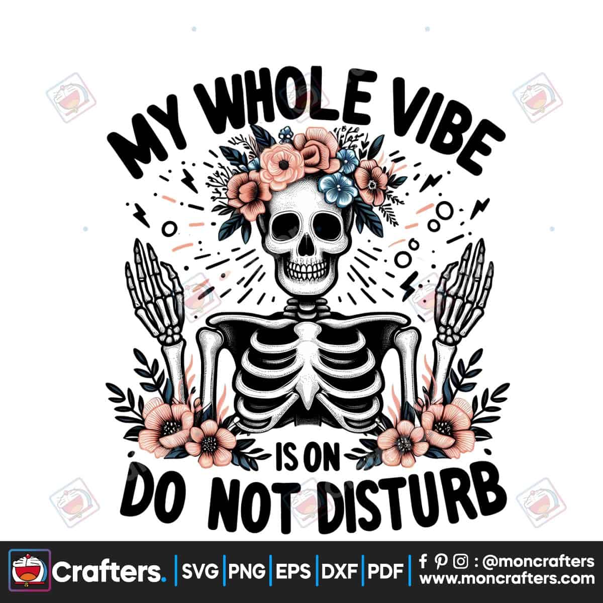 My Whole Vibe is on Do Not Disturb Png Instant Download Instant Download