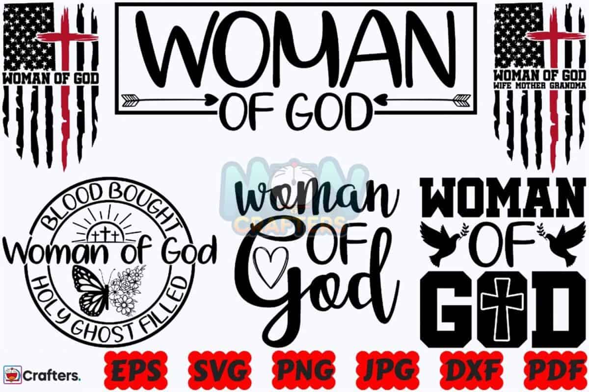 Woman of God SVG | Woman of Faith SVG Instant Download