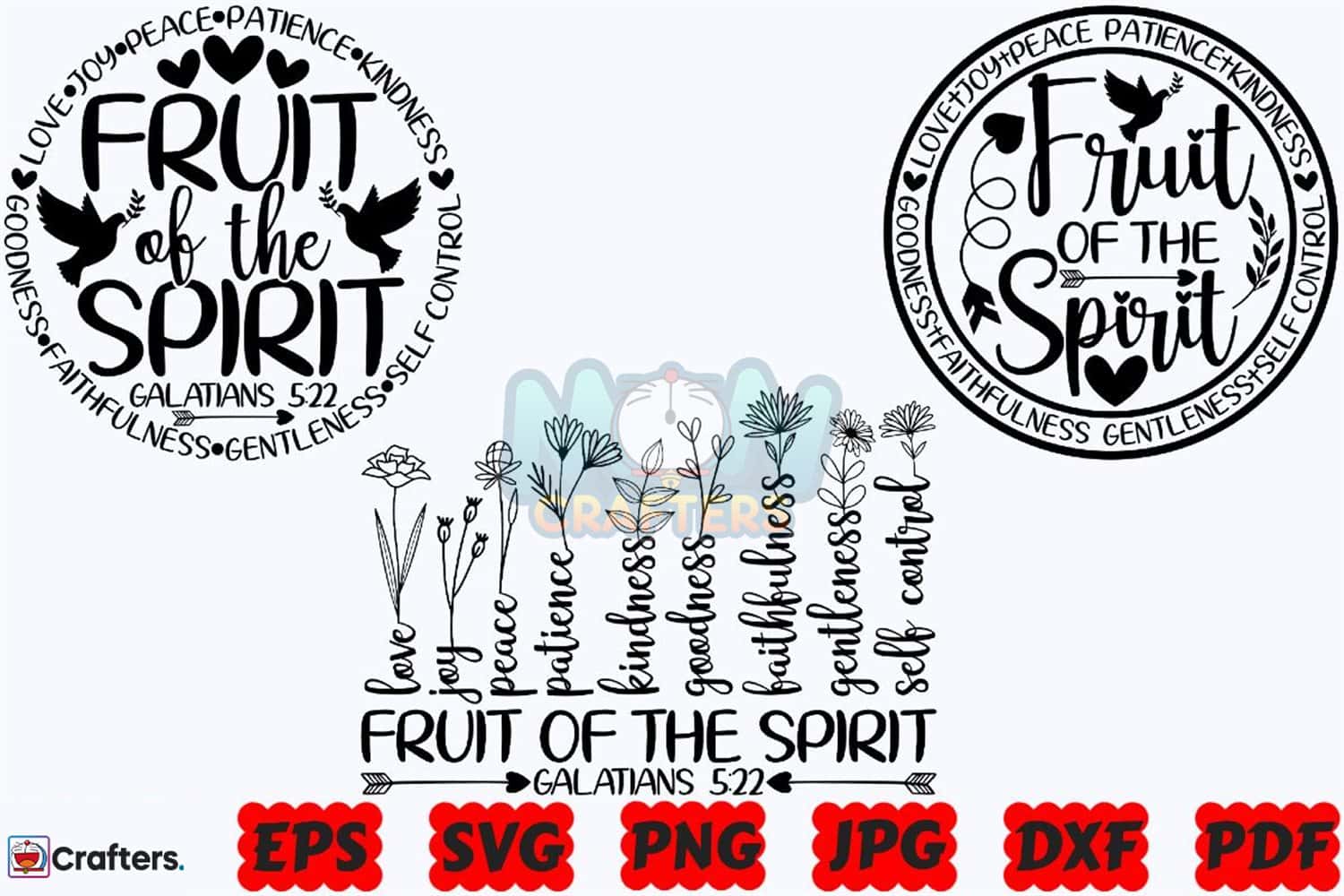 Fruit of the Spirit SVG |Holy Spirit SVG Digital Download Instant Download