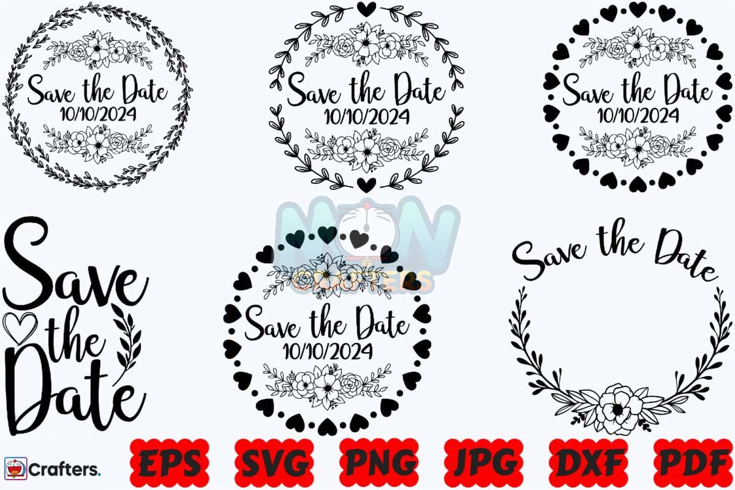 Save the Date SVG | Wedding SVG | Bride Instant Download