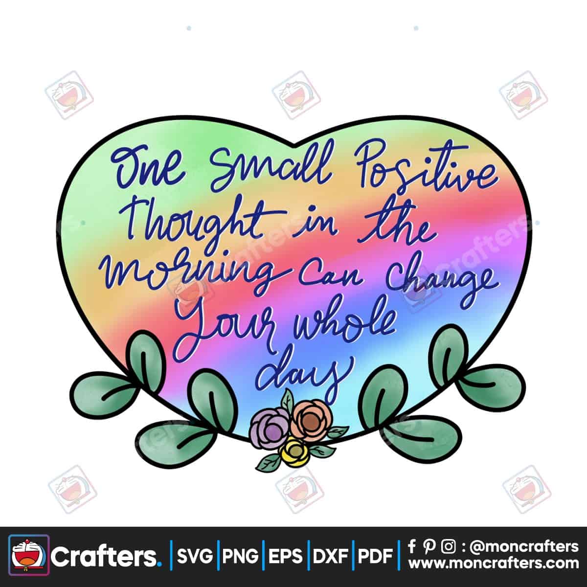 One Small Positive Thought PNG Instant Download