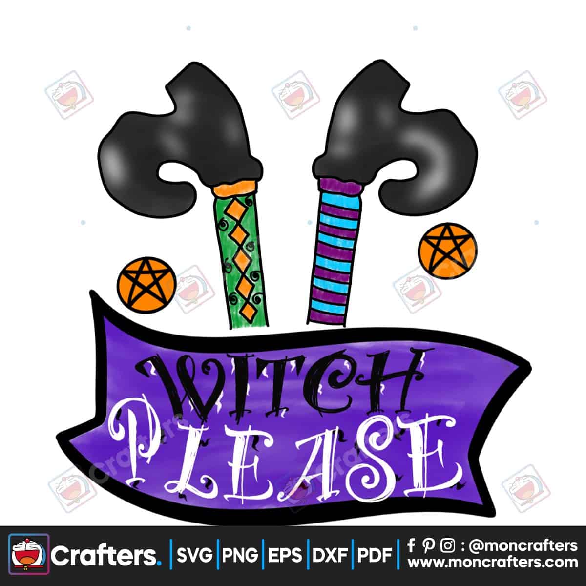 Witch Please Spooky Design Digital Download Instant Download