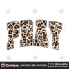 Pray Christian Quote Leopard Jesus PNG Digital Download Instant Download
