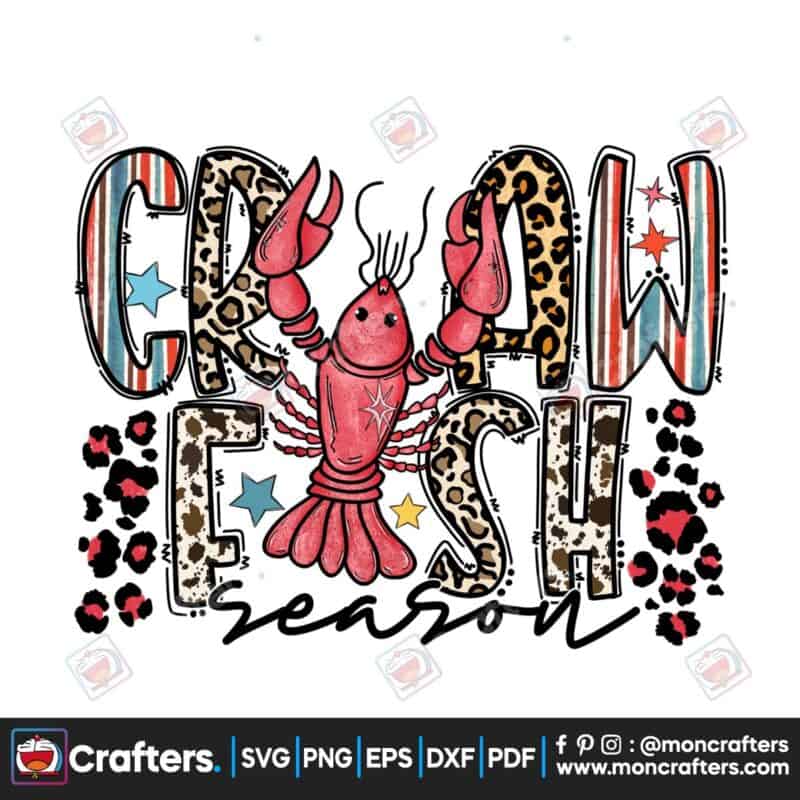 Crawfish Season Sublimation Instant Download